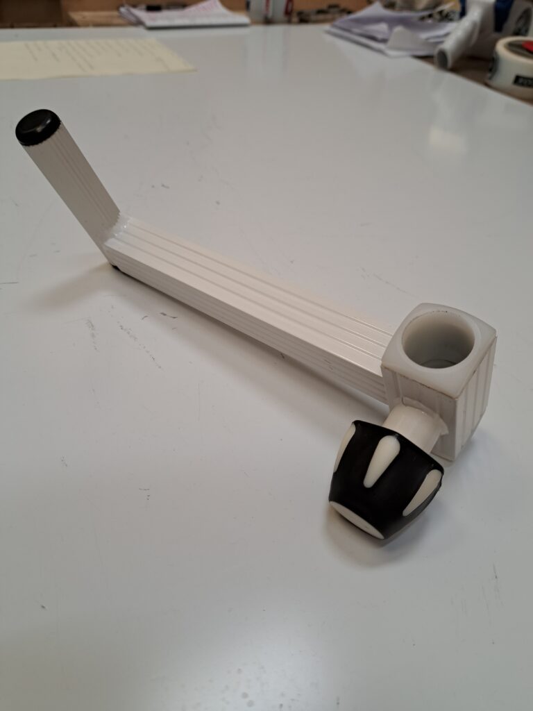 23cm Extension Arm D25 with 10cm post R-oct-001 - Octbox Ltd