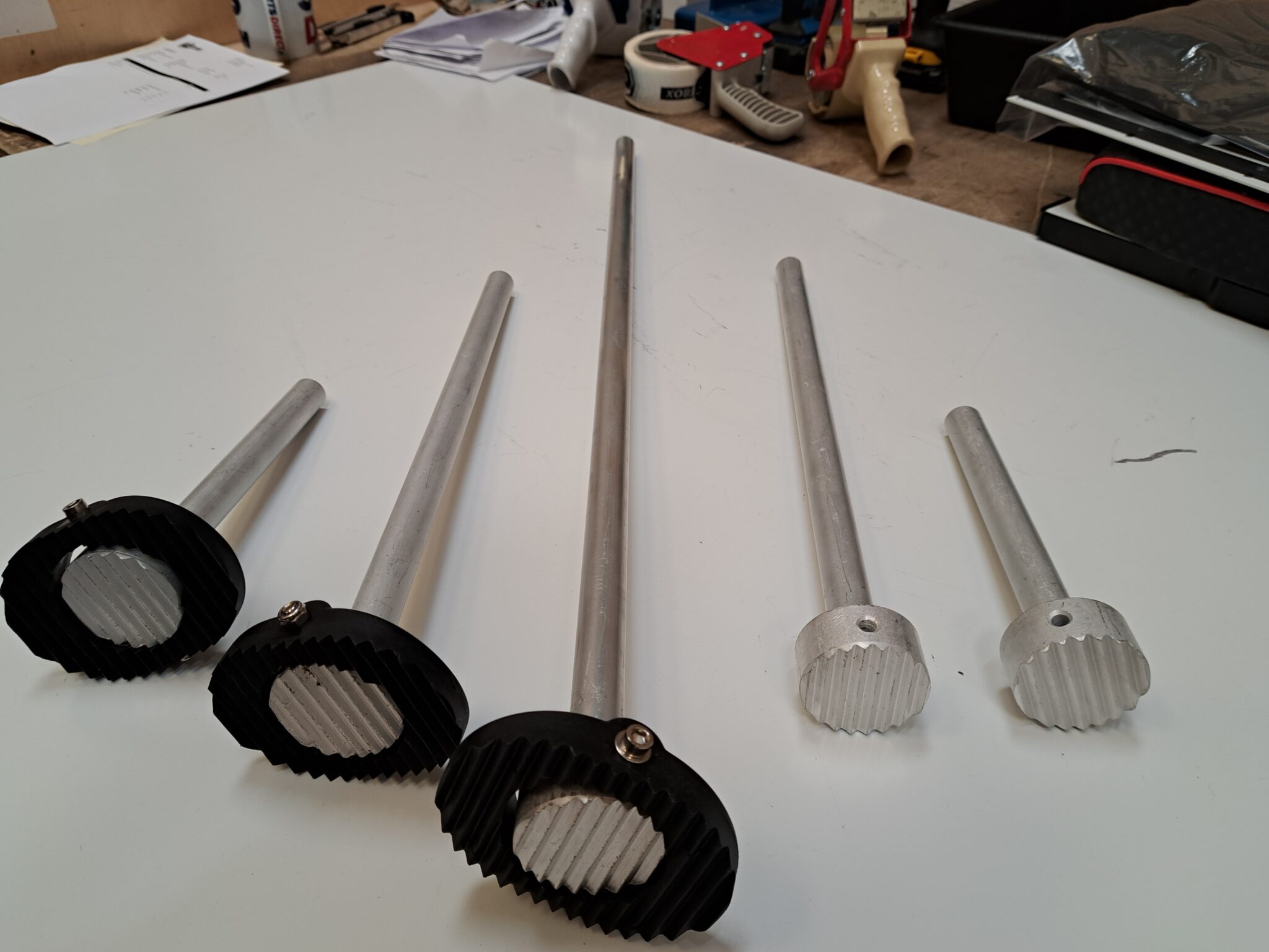 D25 Inner Leg with MK18 Grip Foot and Mudfoot option - Octbox Ltd