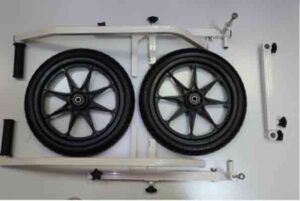 MK22 Rear Wheel Kit - Light Alloy with 41cm dia wheels W-oct-031 ...