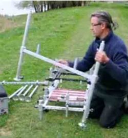 D25 Outrigger Bar Front Including legs Floor PI-002 - Octbox Ltd