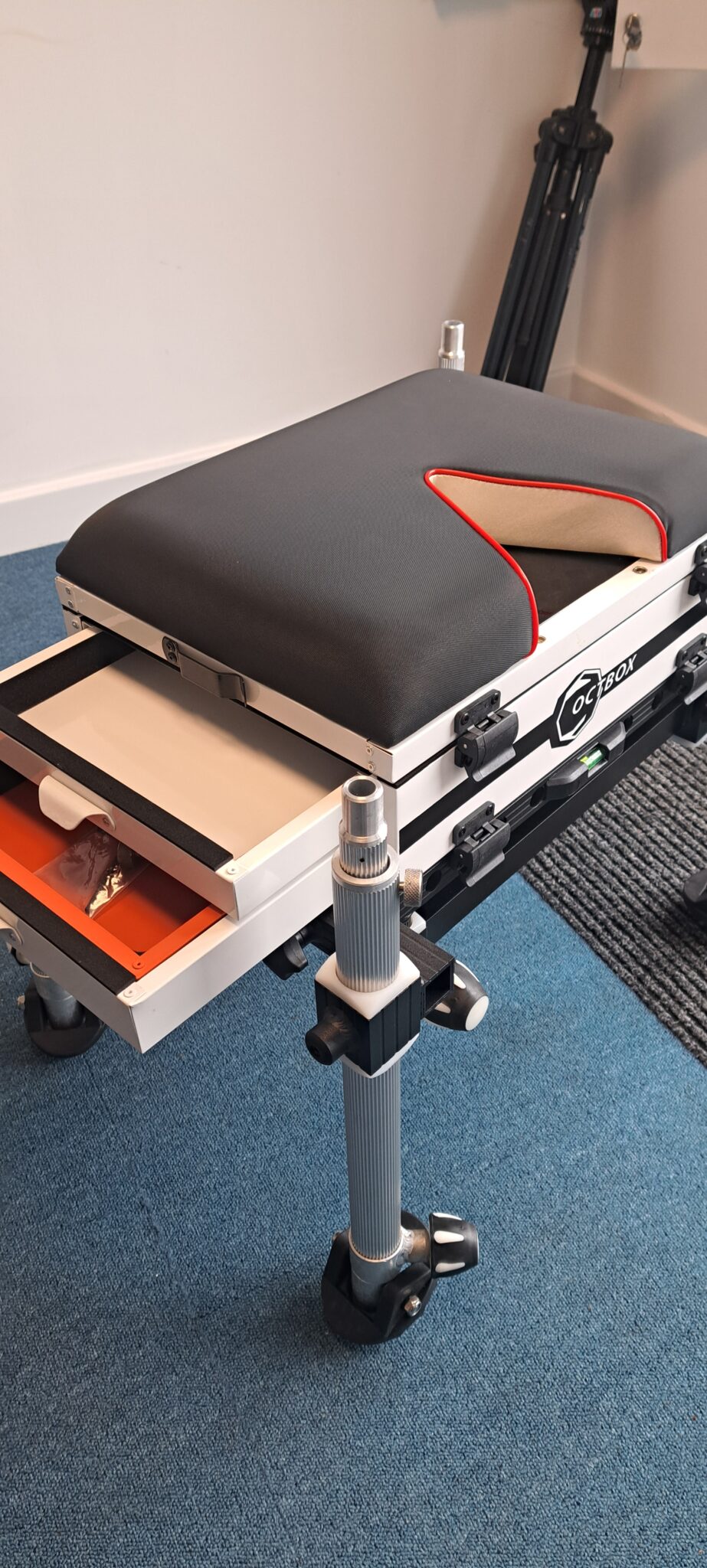 Octbox D36 Canal Box 2 Drawer with Std Baitwaiter 12kg (Ex Demo Minor Scratches) - Octbox Ltd