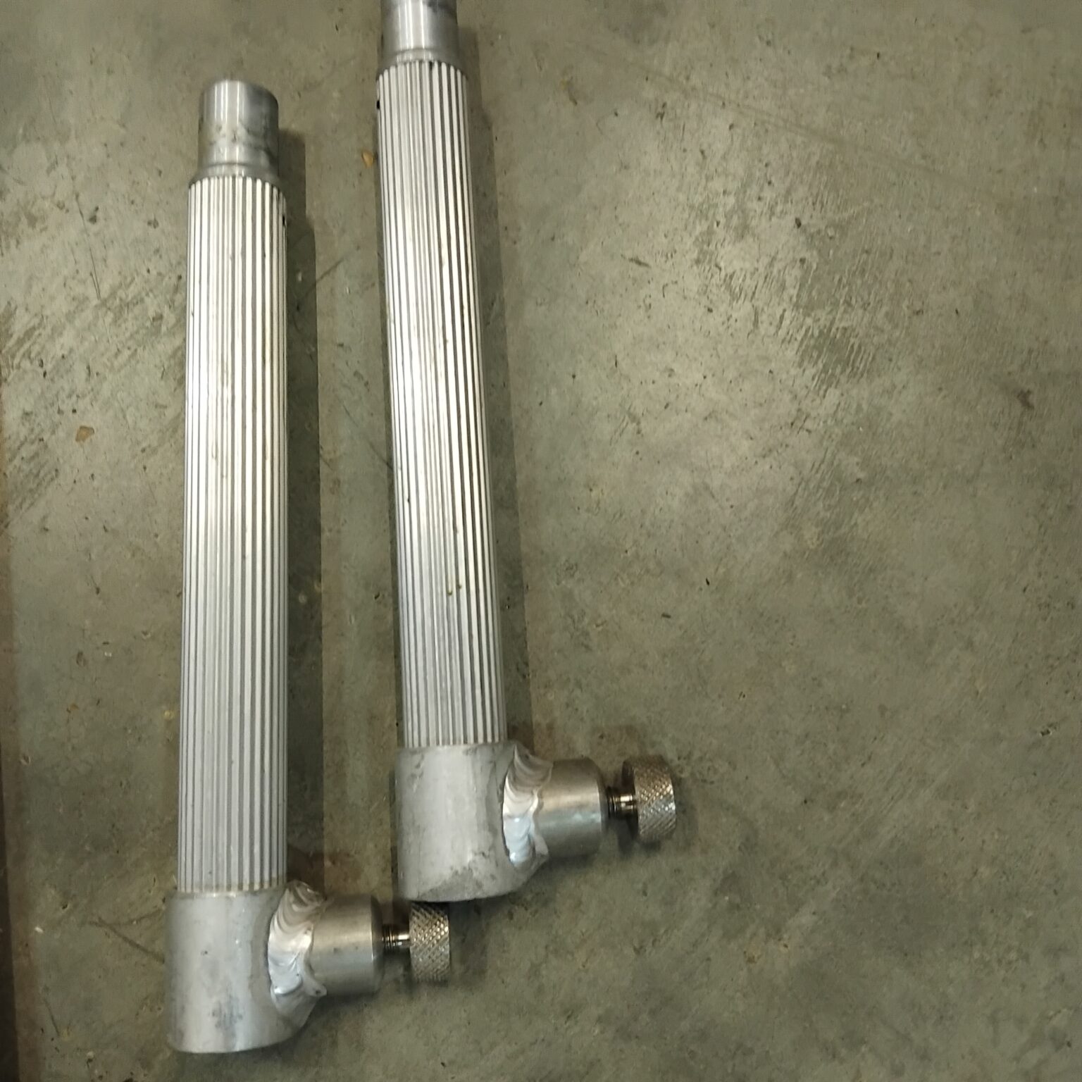 Heavy Duty Extension Post 20cm / Leg outer D25 – Ex Demo - Octbox Ltd